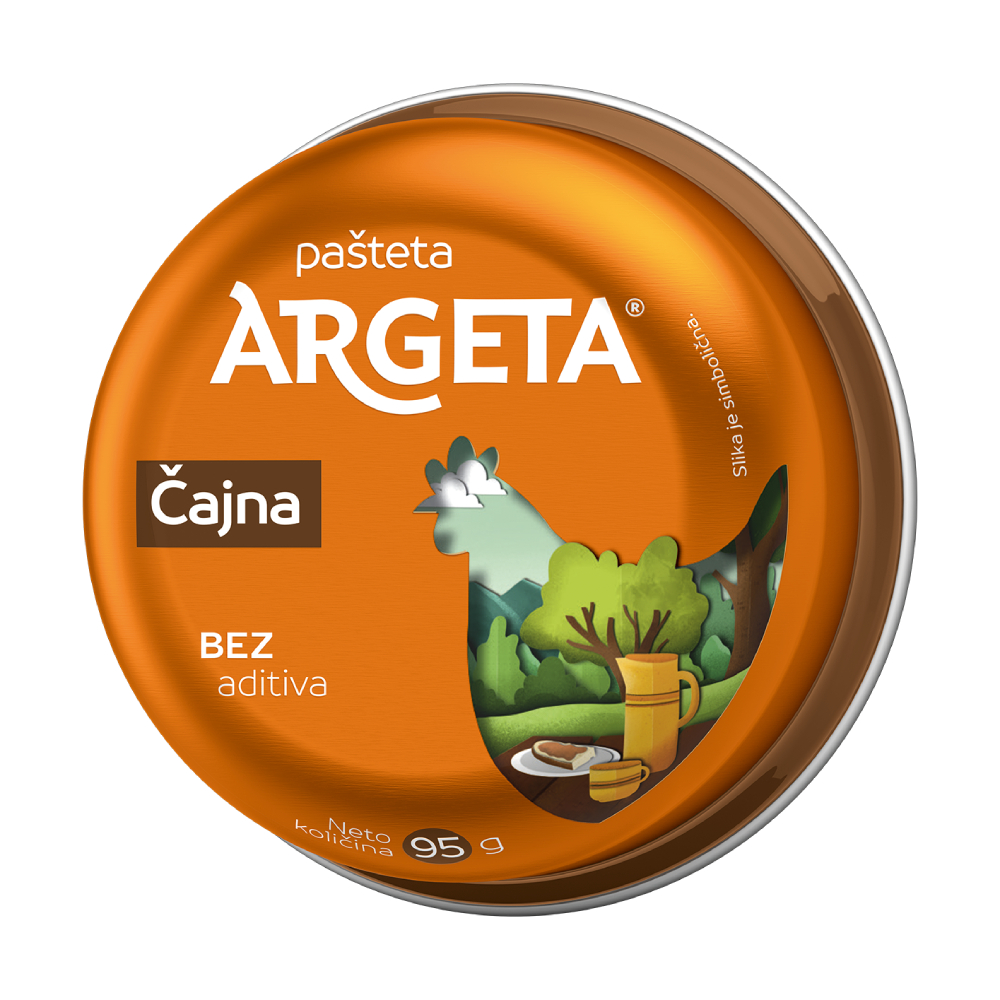 Аргета Чајна паштета 95гр - Paket.mk