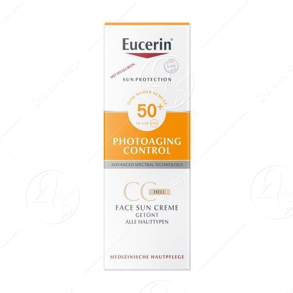 Eucerin Photoaging Control Нијансиран крем за заштита од сонце со SPF50 ...