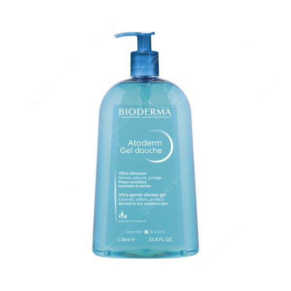 Bioderma Atoderm Gel нежен гел за сува и атопична кожа кај деца и ...