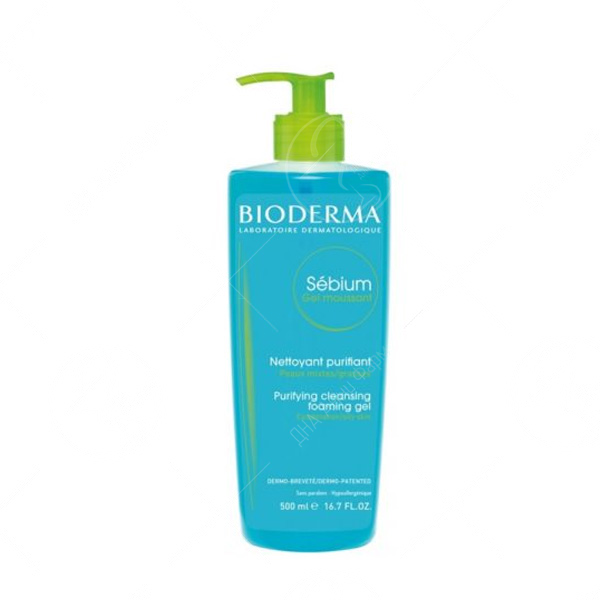Bioderma Sebium Gel Moussant пенлив гел за комбинирана до масна кожа ...