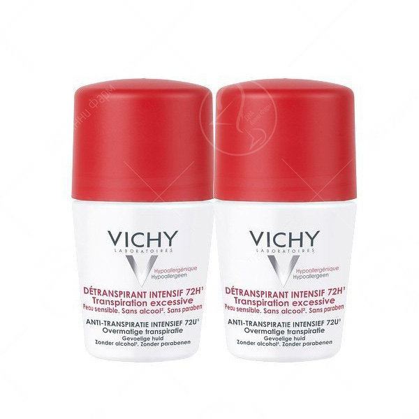 Vichy СЕТ Deo Stres Део рол-он 1 +1 - Paket.mk