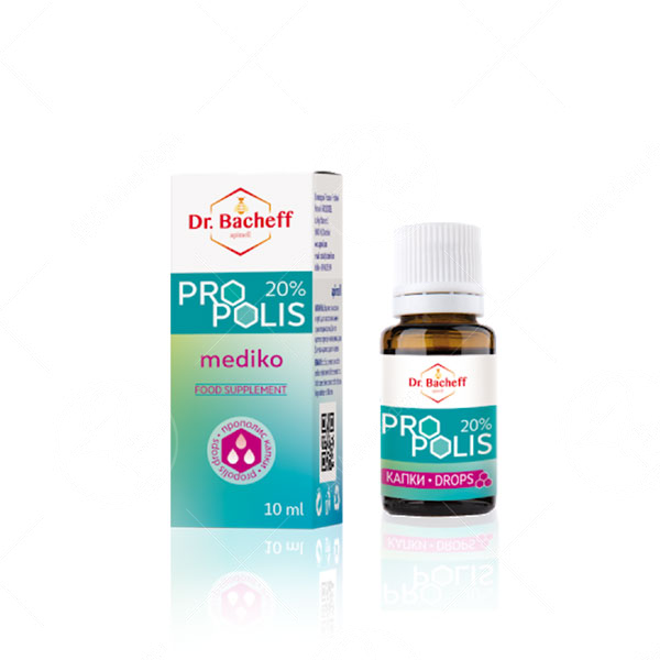Dr Bacheff Propolis Mediko 20% Капки 15мл - Paket.mk