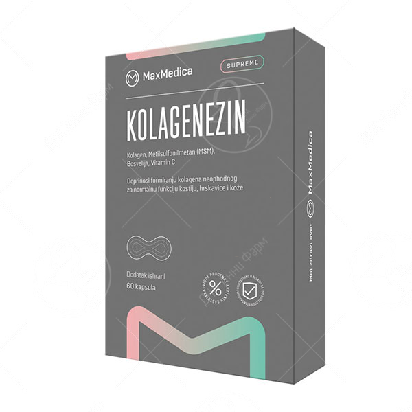 MaxMedica Колагензин 60 капсули - Paket.mk