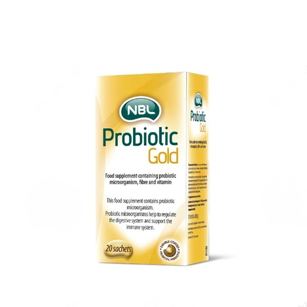 NBL Probiotic Gold Комбинација на пробиотици, пребиотици и витамини 1 ...