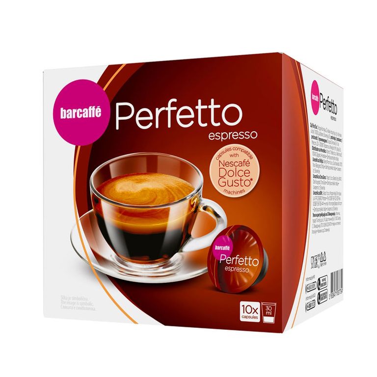 Barcaffe Perfetto Espresso Капсули за кафе 70гр - Paket.mk