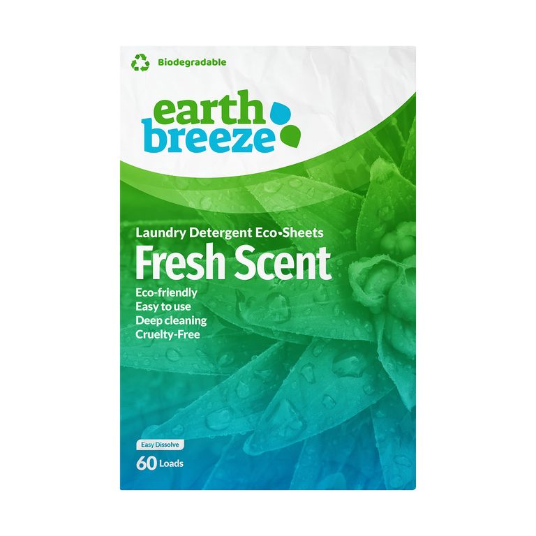 Earth Breeze Fresh scent Биоразградлив еко детергент за перење 60 ...