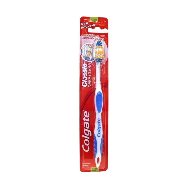 Colgate Classic Deep Clean Средна четка за заби - Paket.mk