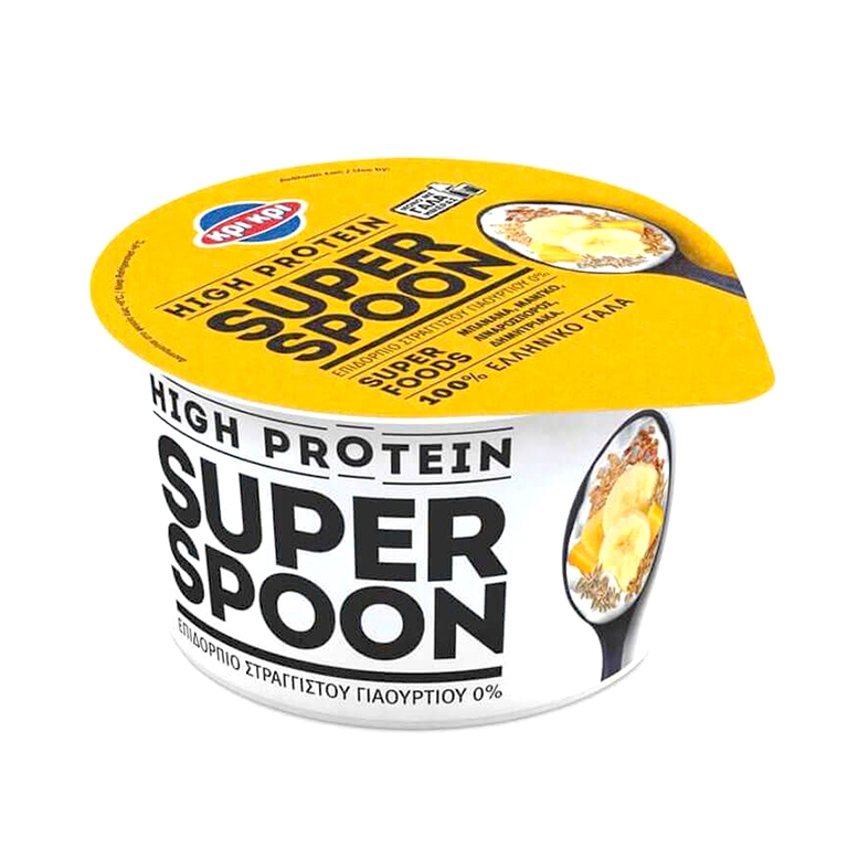 Кри Кри Super spoon High protein Грчки јогурт со банана и манго 170гр ...