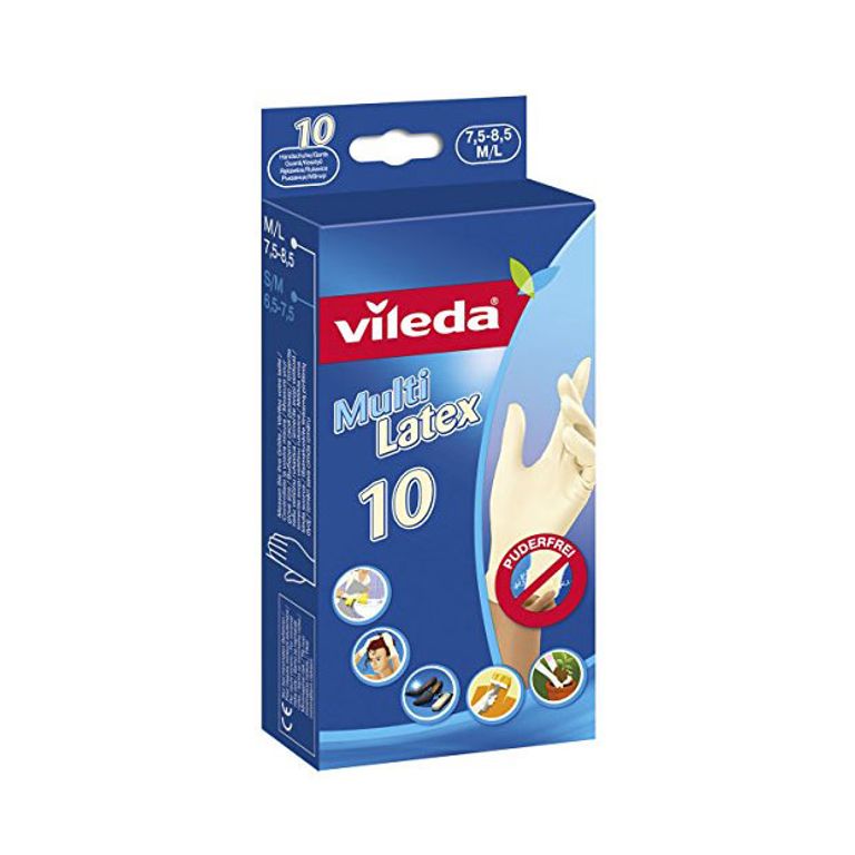 Vileda Ракавици за еднократна употреба M/L 10/1 - Paket.mk