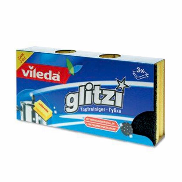 Vileda Glitzi Сунѓери 3/1 - Paket.mk