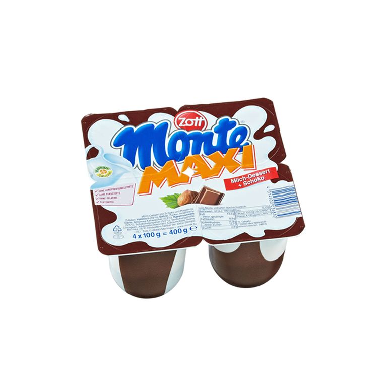 Paket.mk - Zott Monte Maxi Пудинг 4 x 100гр