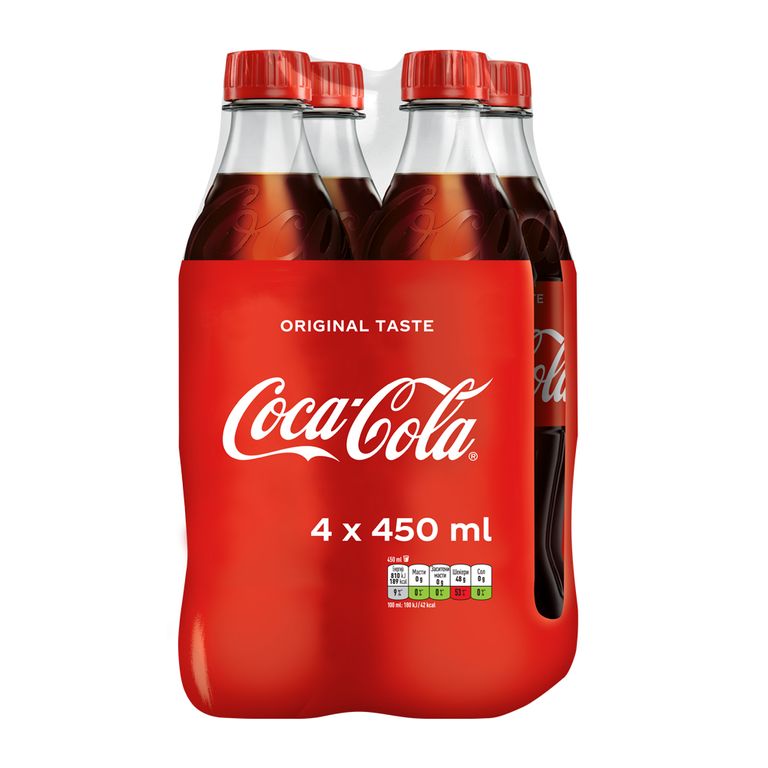 Coca-Cola 4 x 450мл - Paket.mk