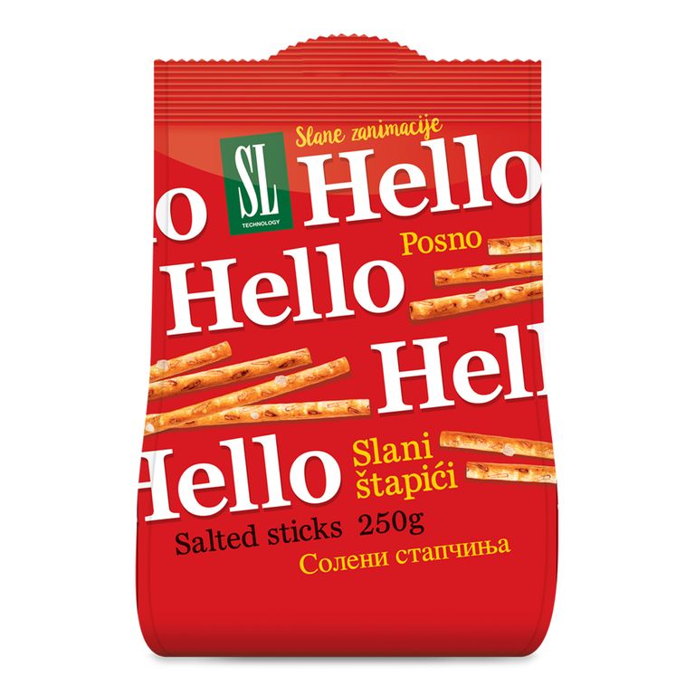 Swisslion Hello Соленки 250гр - Paket.mk