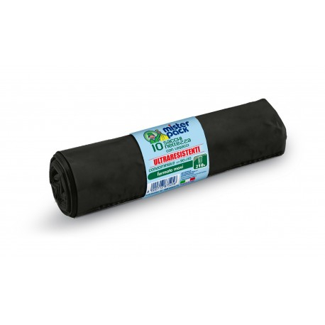 Mister Pack Вреќа за отпад со врвка Црна 110л 20/1 - Paket.mk