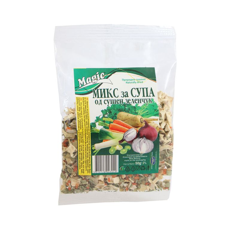 Paket.mk - Magic Микс за супа од сушен зеленчук 50гр