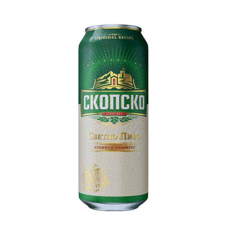 Скопско Пиво (лименка) 500мл - Paket.mk