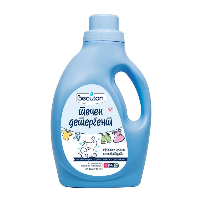 Becutan Течен детергент 1л - Paket.mk