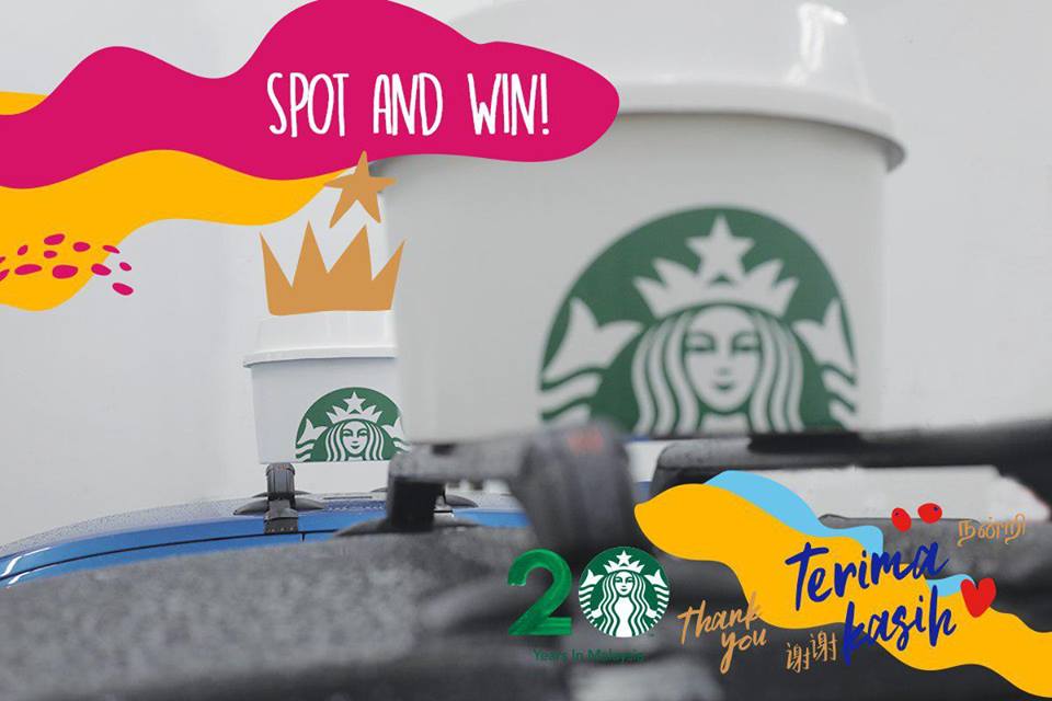 The 3D Starbucks Cup Topper x Grab Contest - Pandorabox