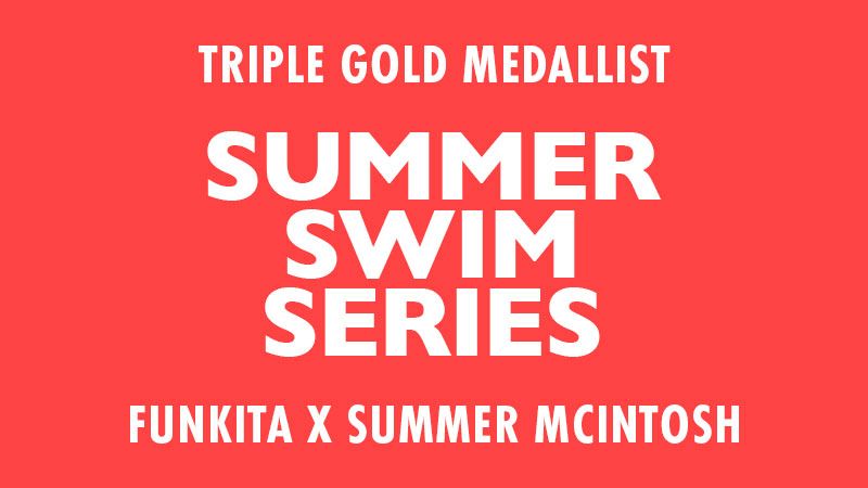 Girls Swimwear Collaboration with Summer McIntosh | Buy Funkita ...