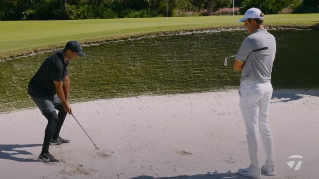 How Tiger Woods hit one of the best bunker shots you'll ever see - Golf