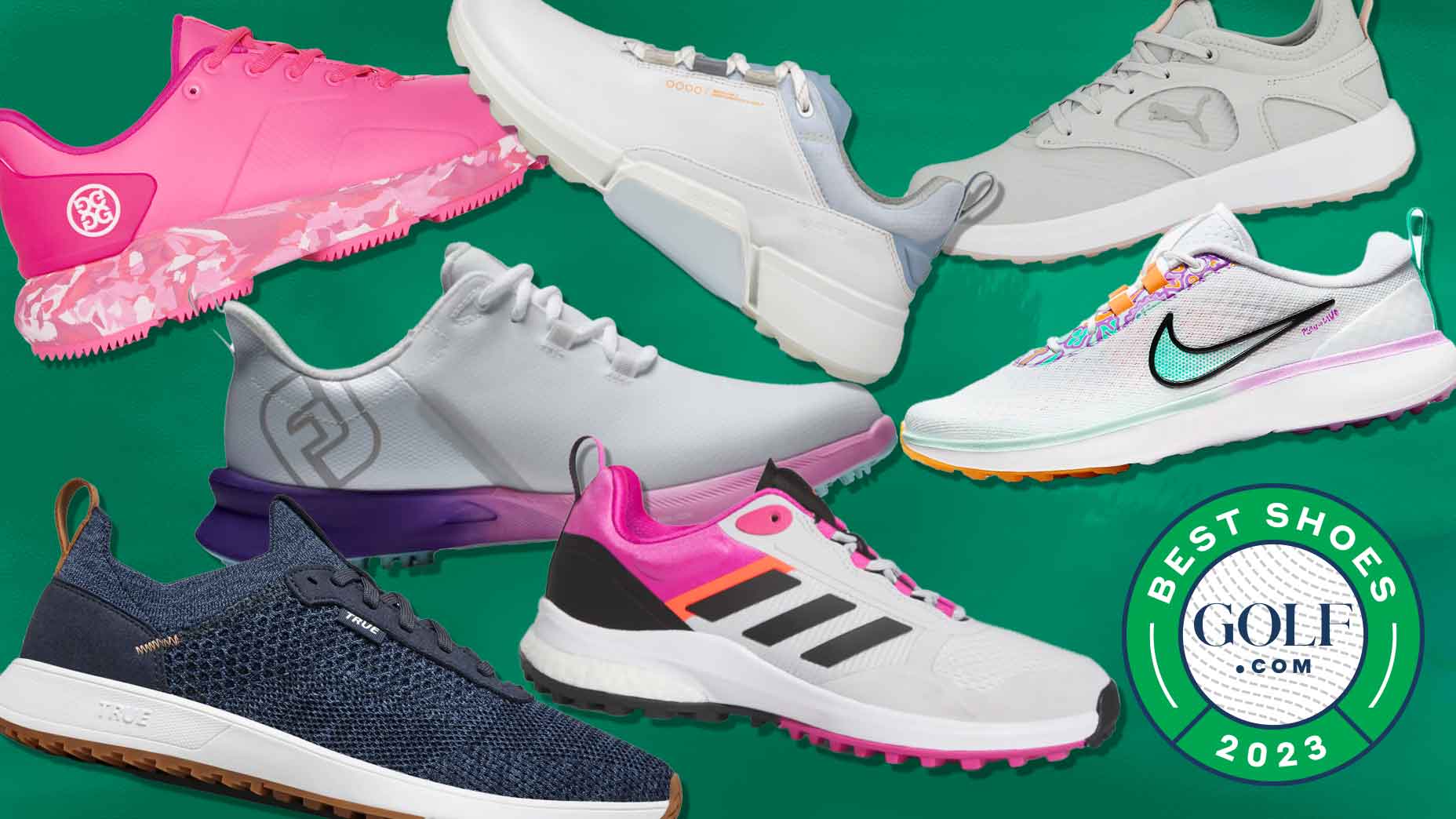 Three spikeless golf shoe models worn by PGA Tour players - Golf