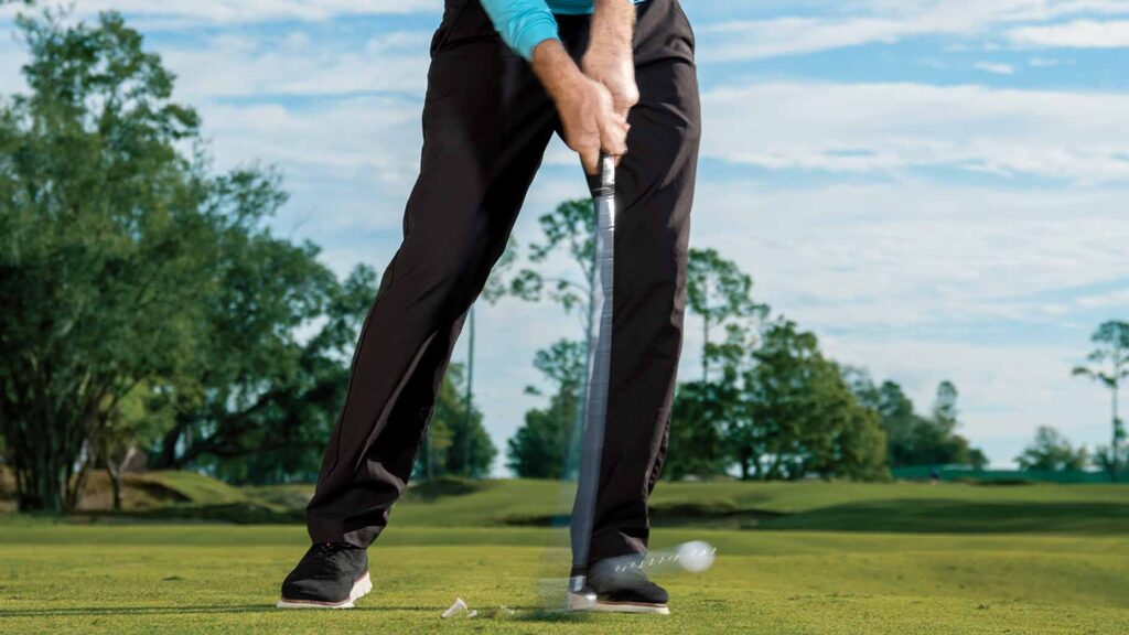 How to get a balanced, centered setup position to start your golf swing