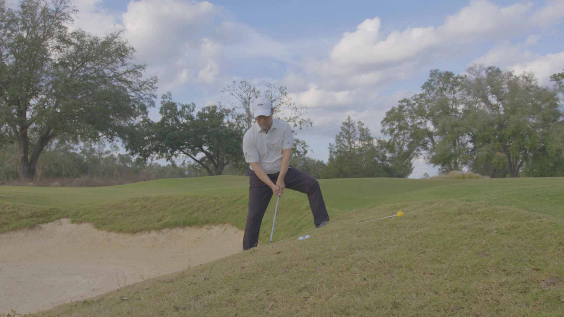 Three simple steps to handle an uphill lie