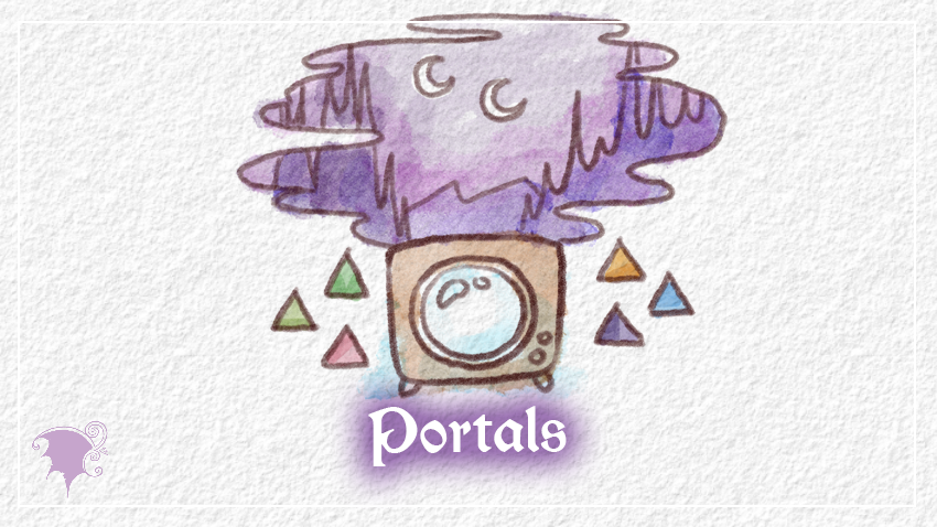 Portals - Art RPG Event - PaperDemon Art RPG - PaperDemon