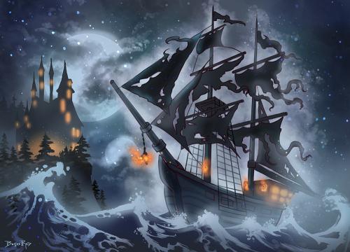 The Ghost Ship's Lament Quest - Art RPG Event - PaperDemon Art RPG ...