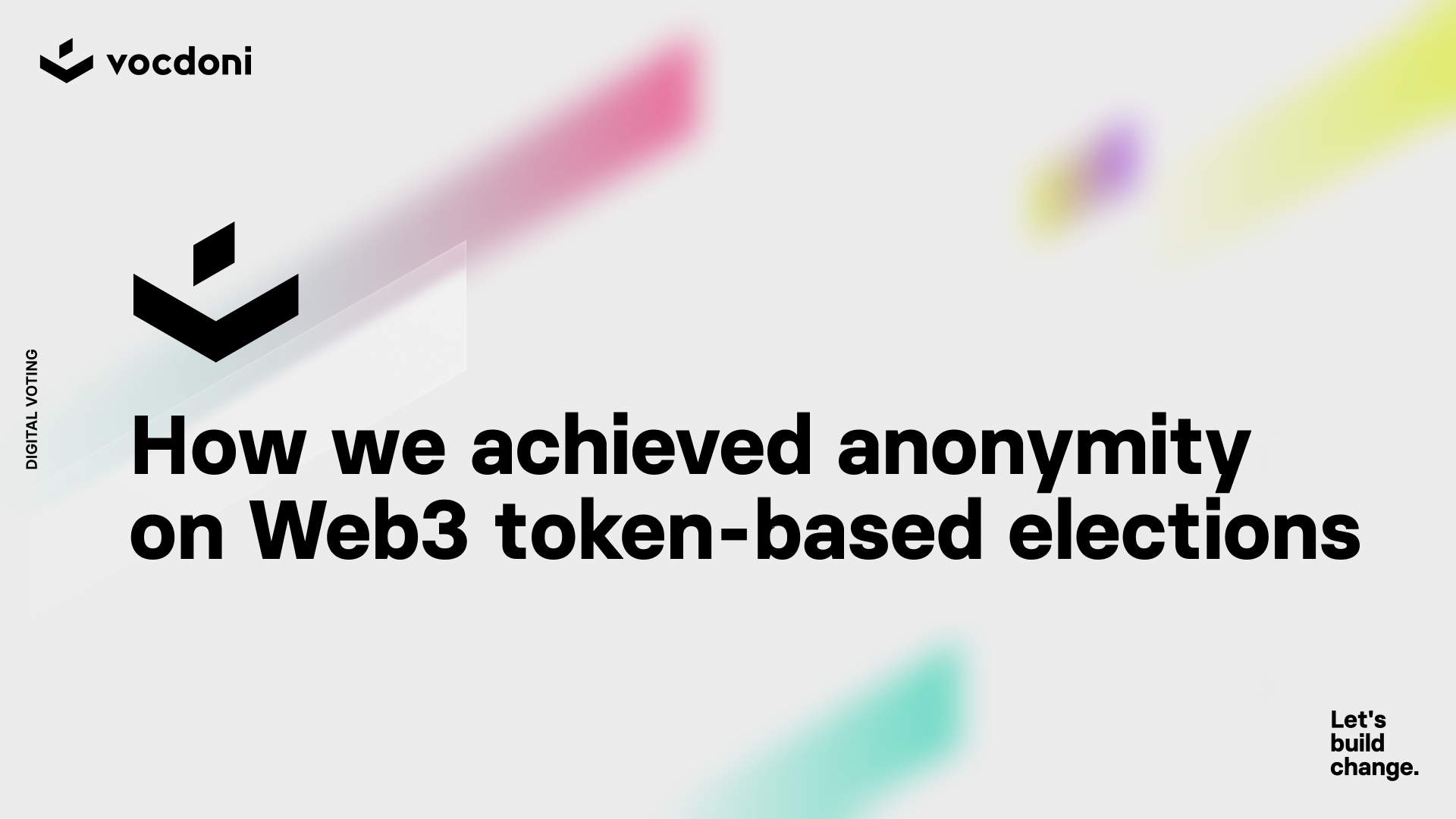 How we achieved anonymity on Web3 token-based elections
