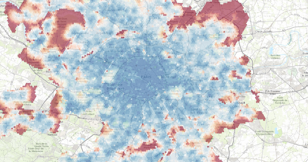 Mapping 15-minute cities