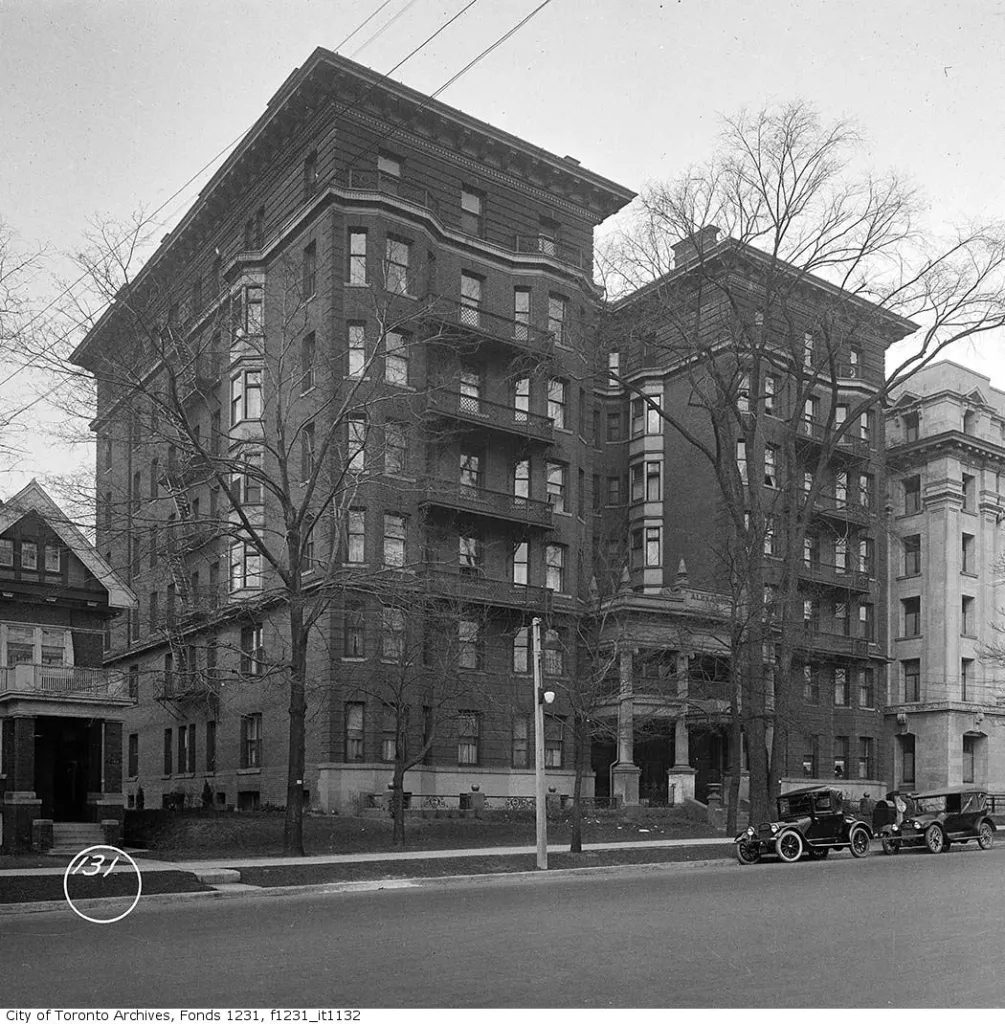 Toronto's first apartment boom (1900 to 1920)