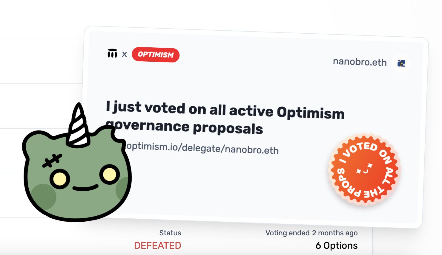 nanobro.eth | ติดตาม Optimism governance vote ด้วย google calendar