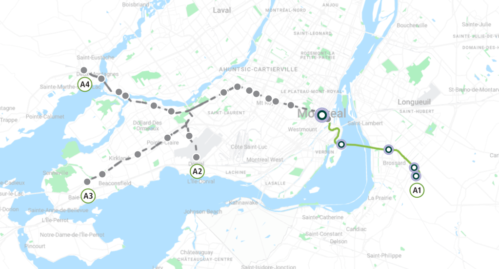 Phase one of Montreal's REM is now open