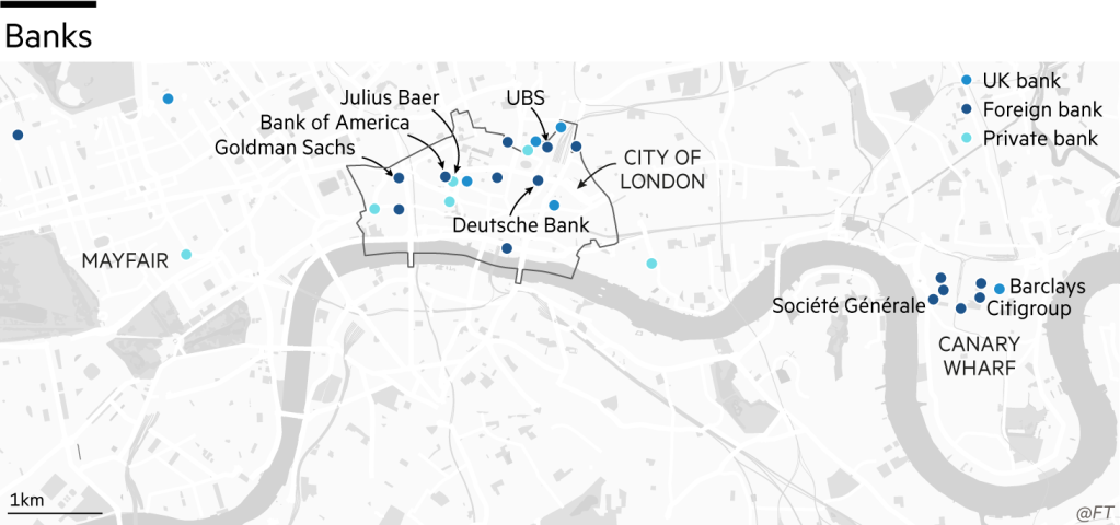 Economies of agglomeration in London