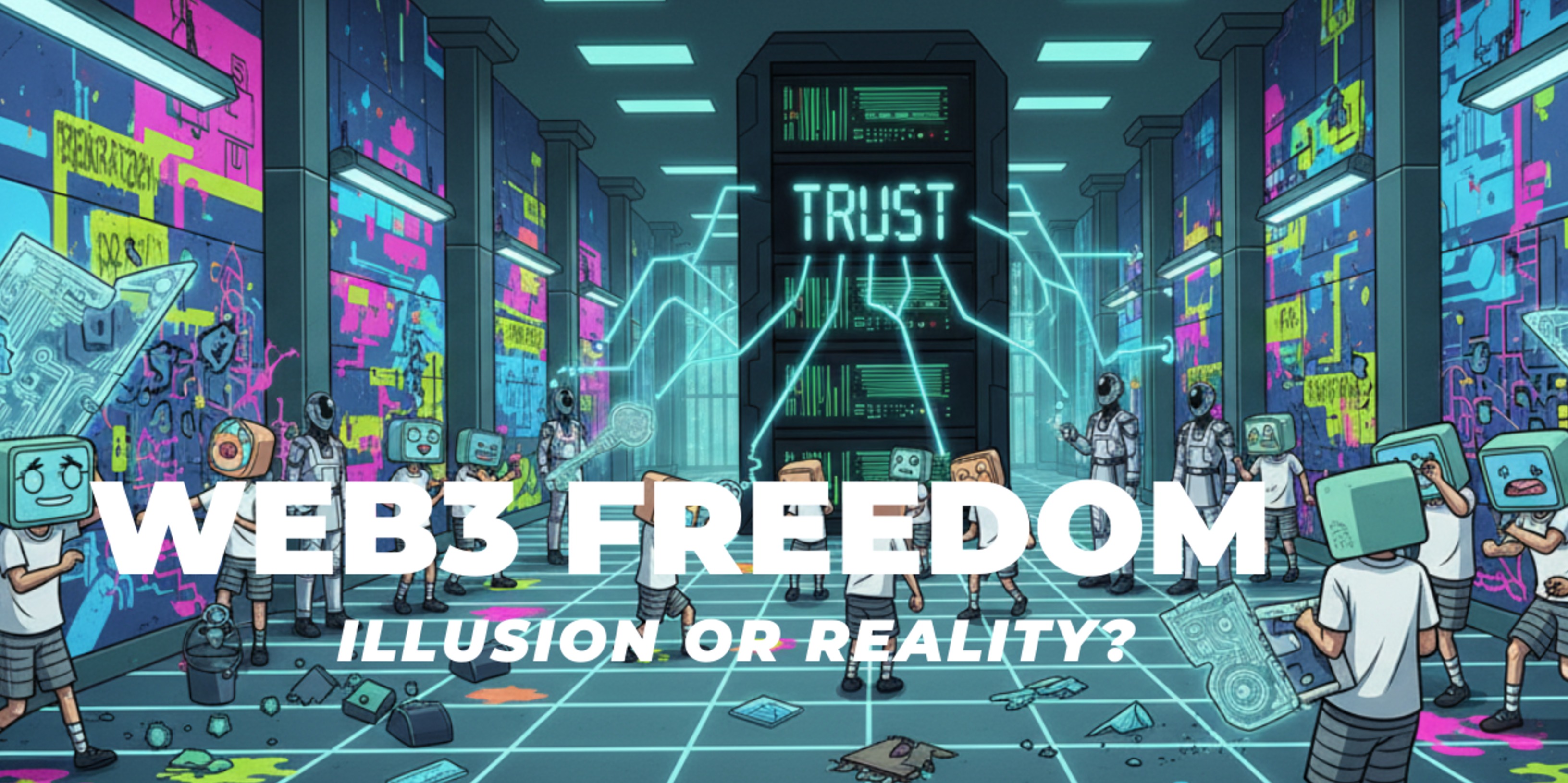 Web3 Freedom Is an Illusion: We Just Changed Prison Guards