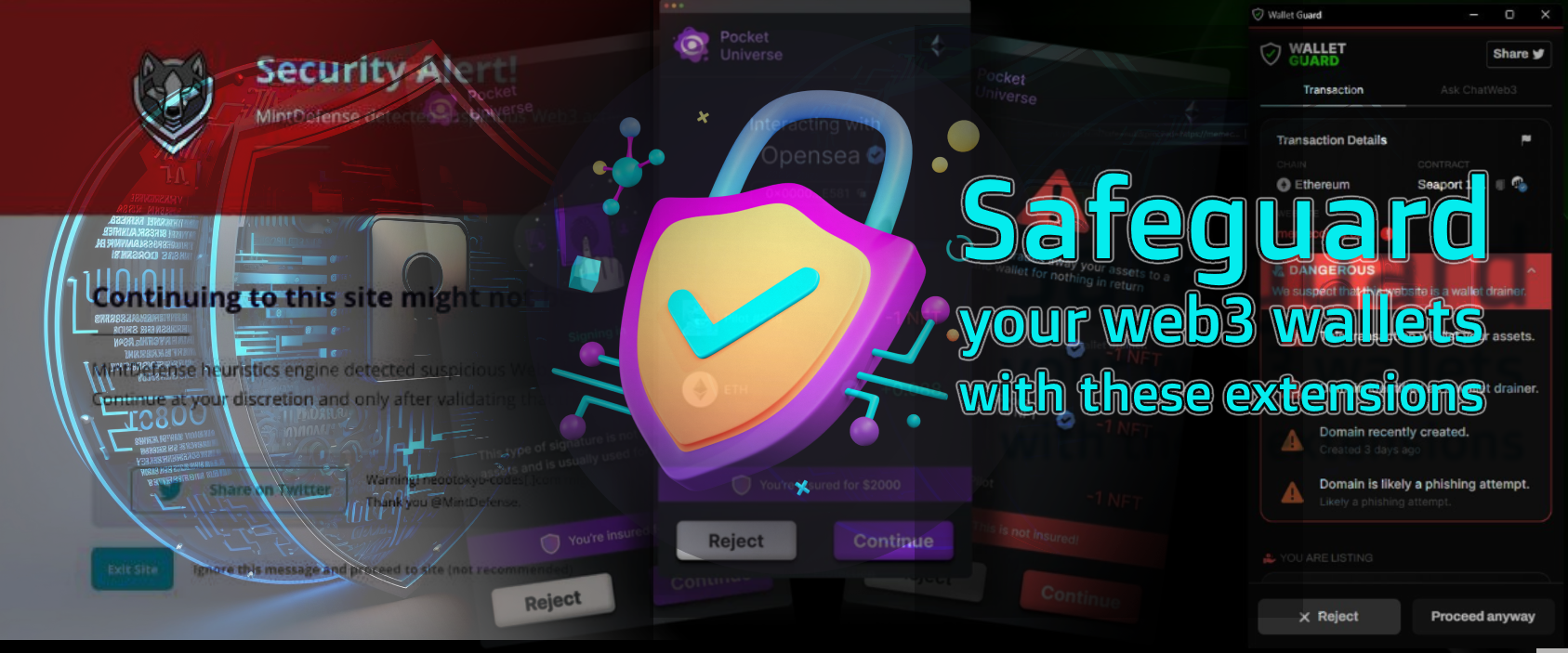 Safeguard Your Crypto/NFT Bags with These web3 Wallet Security Extensions