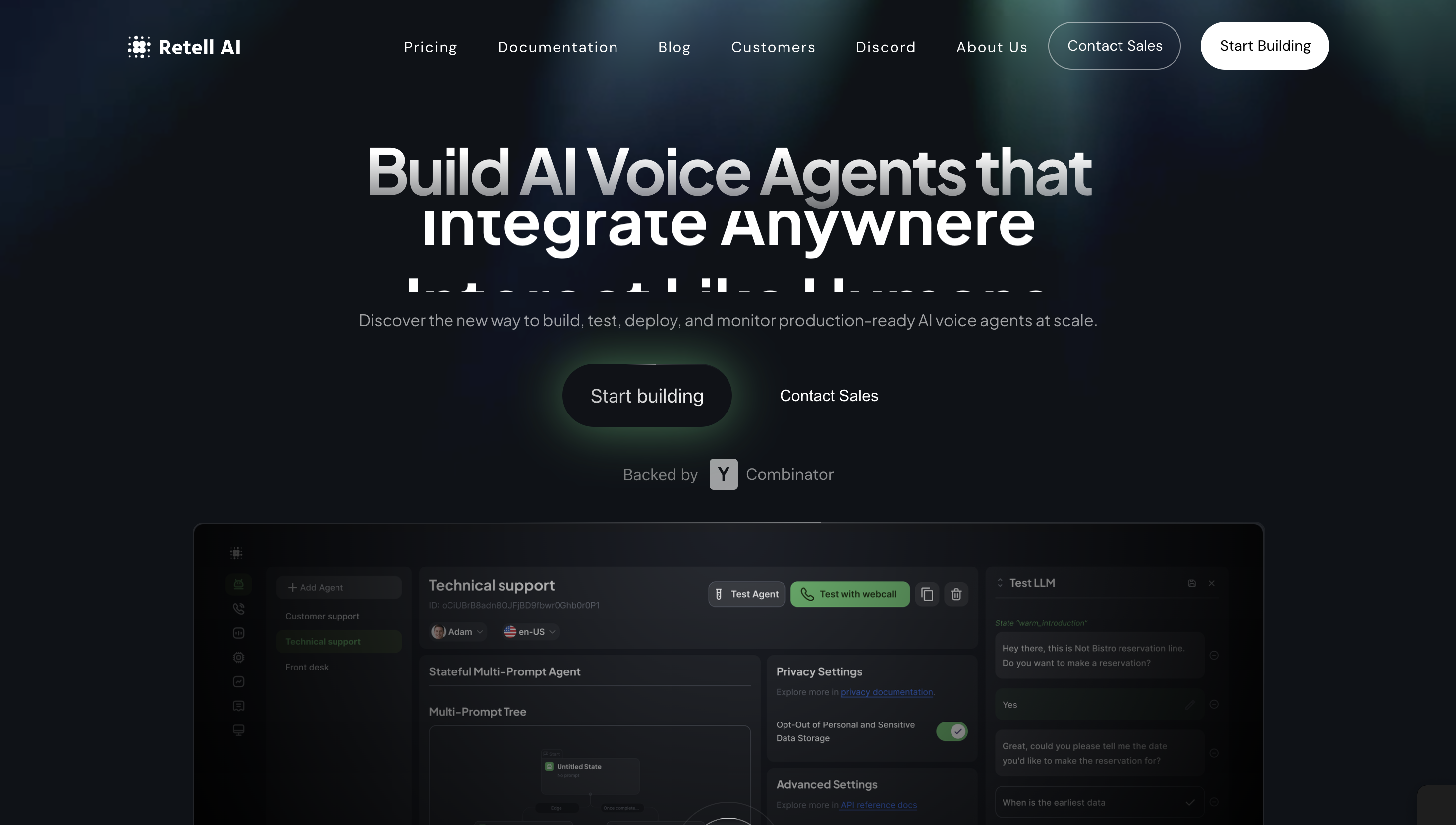 Founding Senior Software Engineer (Full-stack) at Retell Ai (yc W24)