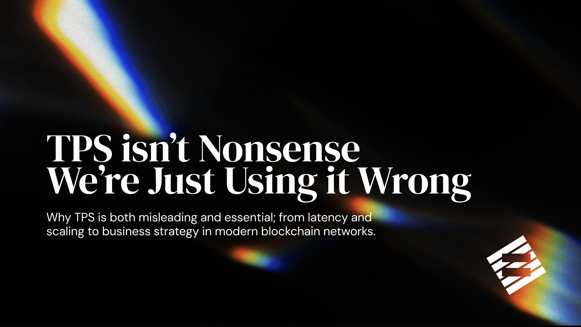 TPS isn’t Nonsense - We’re Just Using it Wrong | Parity Technologies