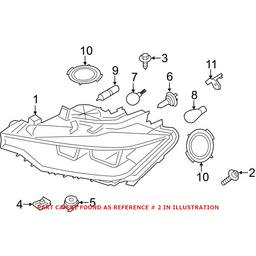 Genuine BMW Headlight Mounting Screw 07147288888 Genuine BMW 07147288888