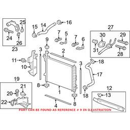 Genuine Buick Radiator Cap 13502509 Genuine Buick 13502509