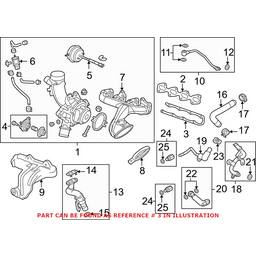 Genuine Buick Turbocharger Washer 55565349 Genuine Buick 55565349
