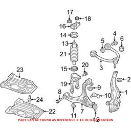 Shock Mount – Front Genuine Jeep 52089331AC