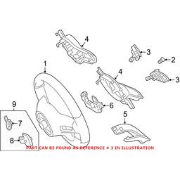 Cruise Control Switch Genuine Mercedes-Benz 09990509042A17