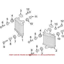 Intercooler – Pasenger Side Genuine Porsche PAB145804A