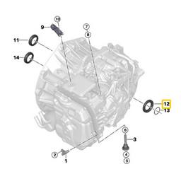 Shaft Seal Genuine BMW 24277560915