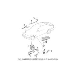 Mercedes ABS Wheel Speed Sensor – Front Driver Left 1405403417 Genuine ...