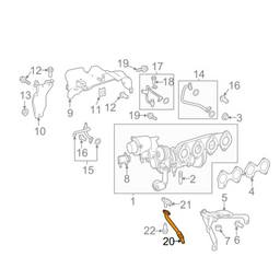 Genuine Mercedes-Benz Turbocharger Oil Line 2710900277 Genuine Mercedes ...