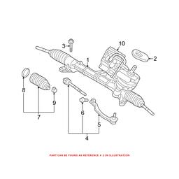 BMW Steering Rack Bulkhead Gasket 32106777013 Genuine Mini 32106777013