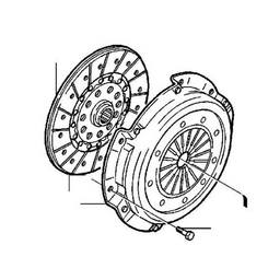 Volvo Clutch Kit (2 Piece) 30783258 Genuine Volvo 30783258